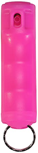 Zarc Vexor Police Strength Pepper Spray, Flip-Top Finger Grip, 20+ Shots, 10-12 Ft. Range - 4 Pack | Multi Color