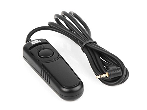 Remote Shutter Release Cable Compatible for Canon, Pixel RC-201 E3 Shutter Release Cord Compatible for Canon Pentax Contax Sigma Cameras Replaces Canon RS-60E3