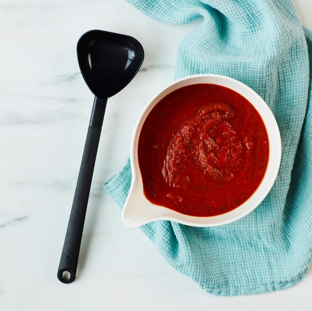 Stanley Rogers Nylon Sauce Ladle Heat Resistant Up to 220 ° C 30 cm (Black) Quantity: 1 Piece