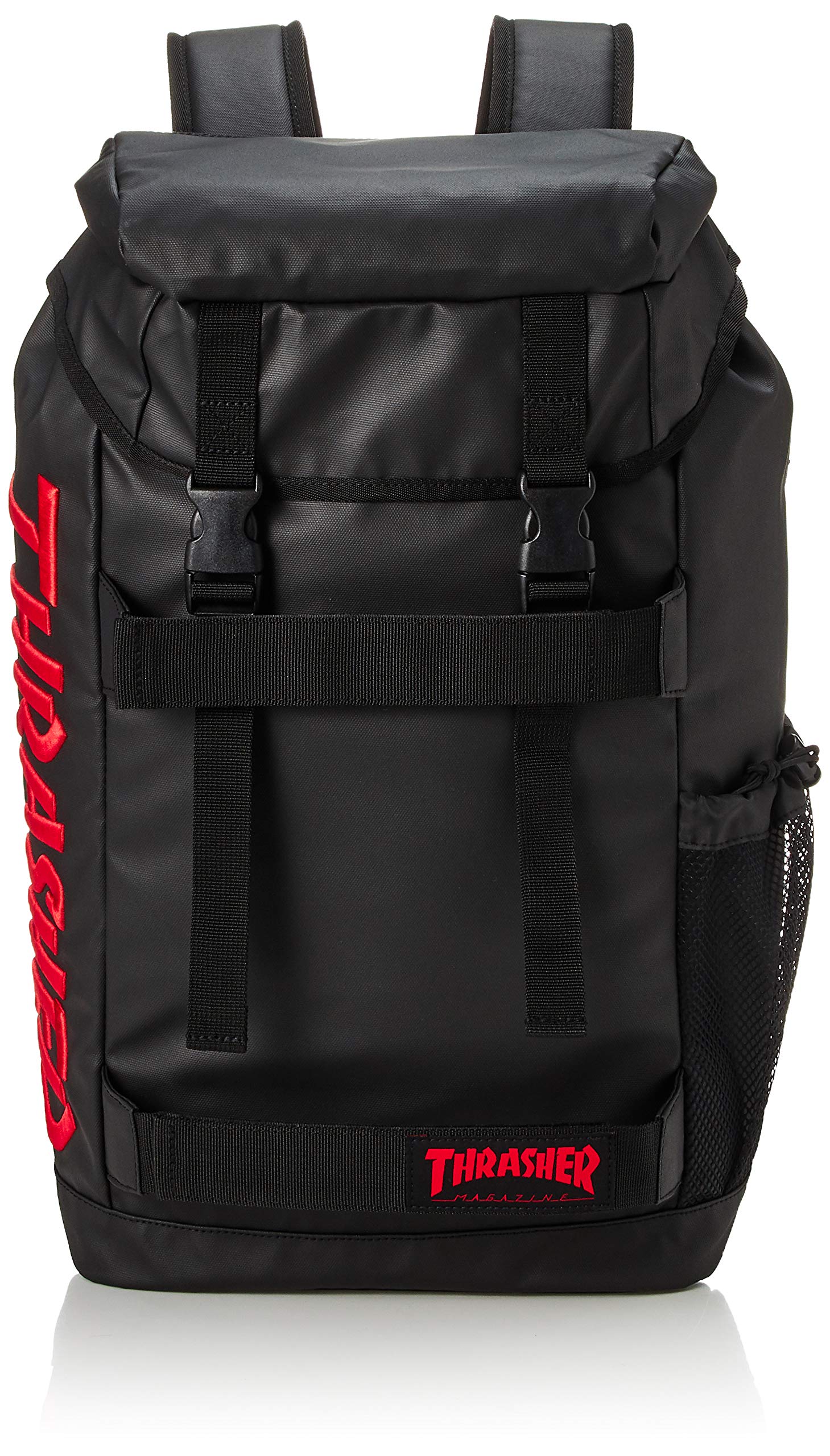 THRASHER(スラッシャー) Skateboarding, BKRD_Black Red