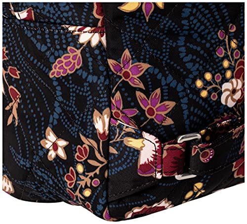 Vera Bradley Women's Performance Twill Mini Backpack, Garden Dream, One Size