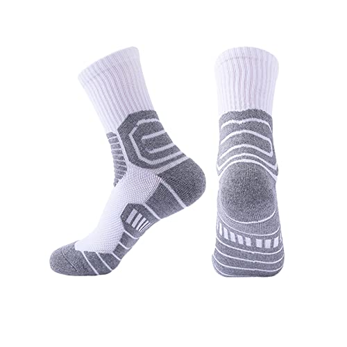 Women Thin Cotton Socks, Soft Cotton Socks Women Above Ankle Crew Socks No Shoe Socks Compression Socks for Women 30-40 Mmhg Knee High