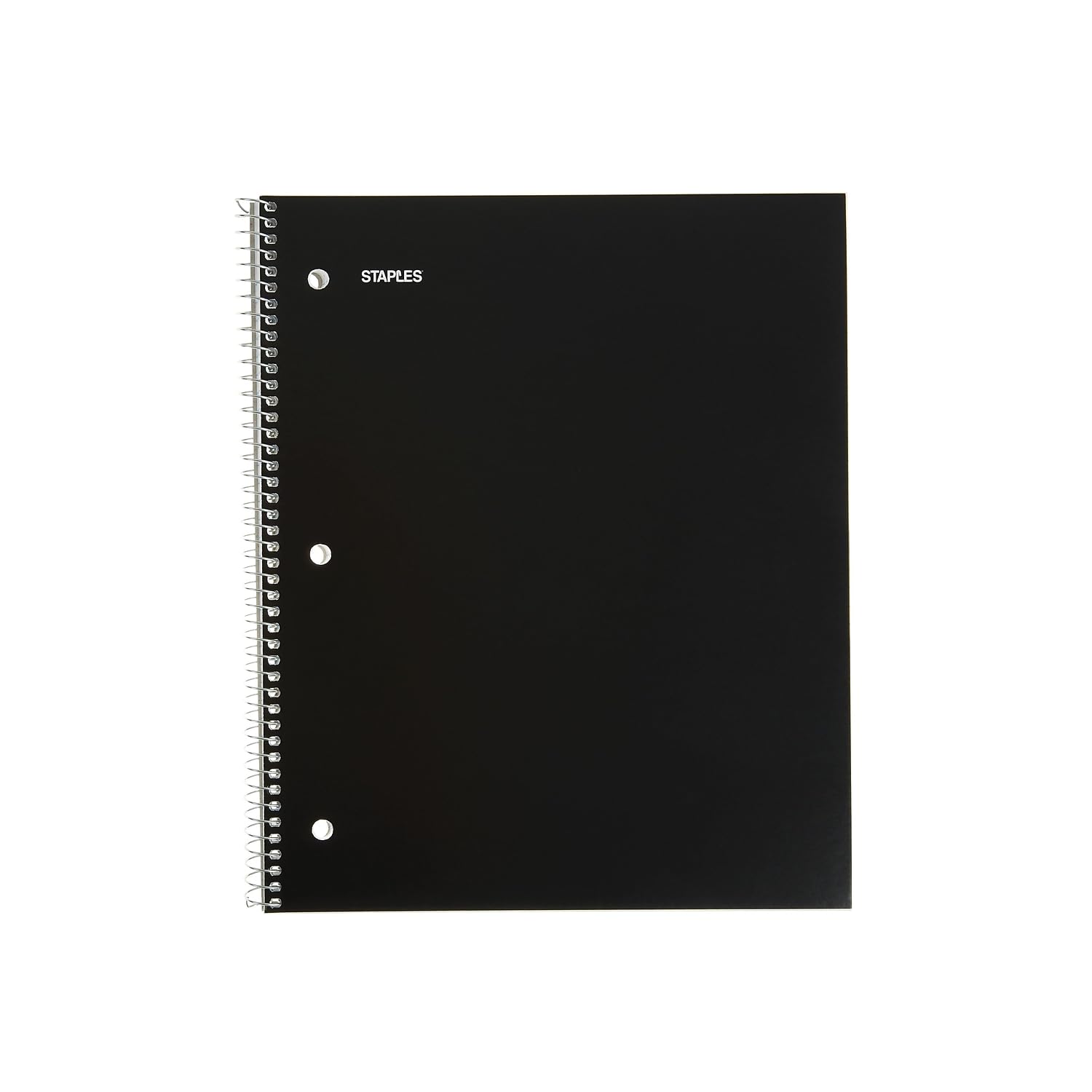 Staples 849372 1 Subject Notebook 8.5-Inch X 11-Inch College Ruled 100 Sh. Assort. 3/Pk
