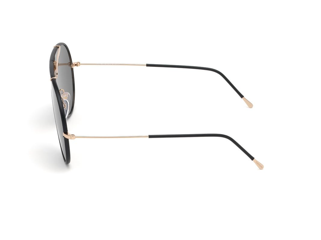 Tom Ford FT0671 - 01A Sunglasses Black Frame w/ Grey Lens