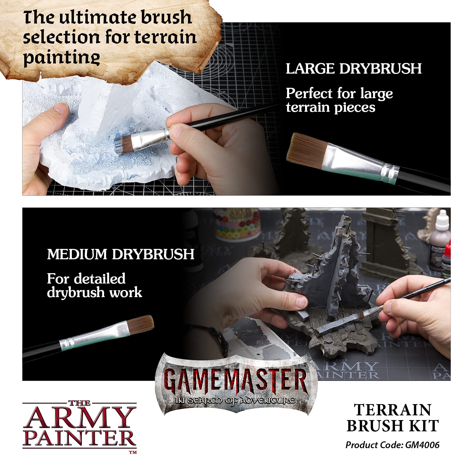 The Army Painter Gamemaster: XPS Foam Board Styrofoam Board - 7 Pack 2.95 x 15.75 x 12.01 inches Terrain Building Materials for DND, Wargames or Dioramas