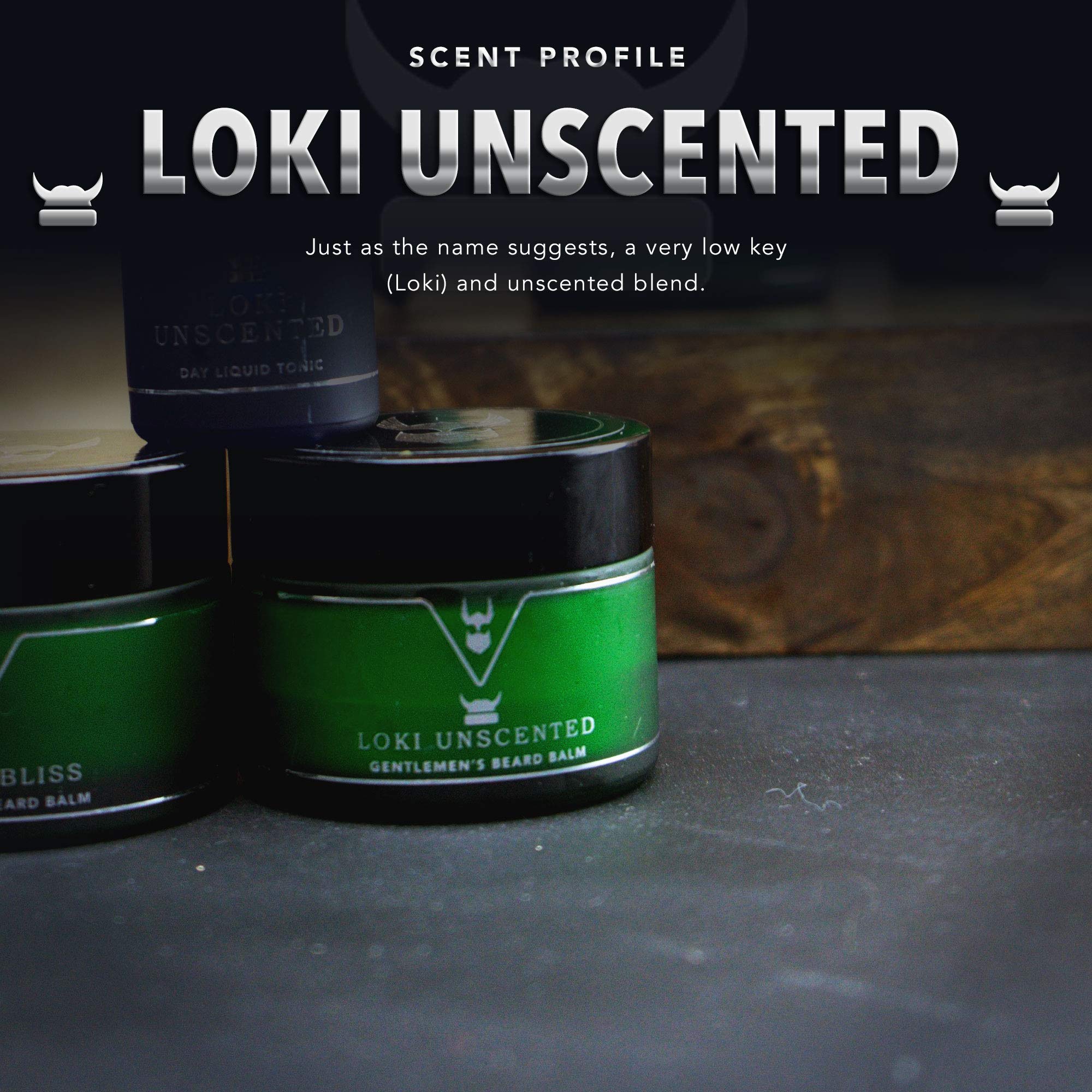 The Beard Struggle Essential Kit - Grooming Care Package for Men - Balm, Oil, Wash, Conditioner - (Silver - Loki Unscented)