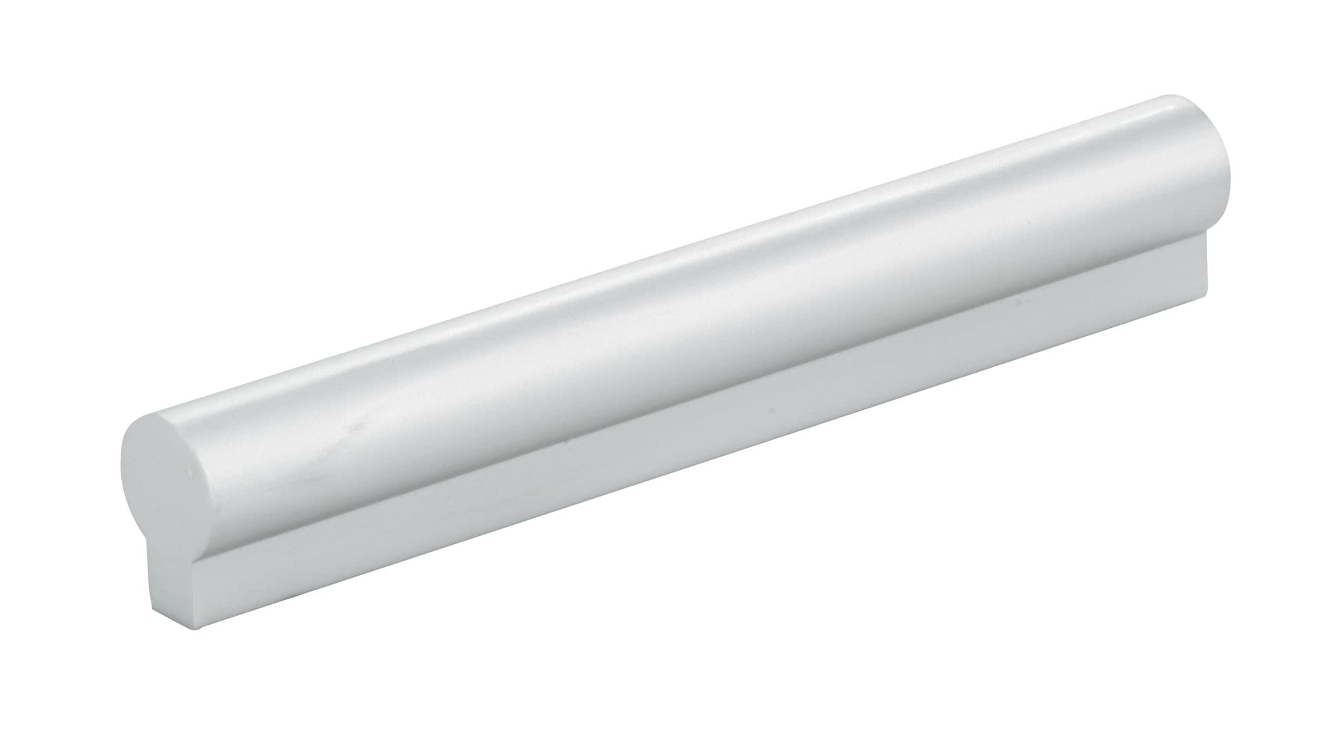 Richelieu Hardware BP46019610 Brescia Collection 3 3/4-inch (96 mm) Center-to-Center Aluminum Modern Cabinet and Drawer Finger Pull Handle for Kitchen, Bathroom, and Furniture