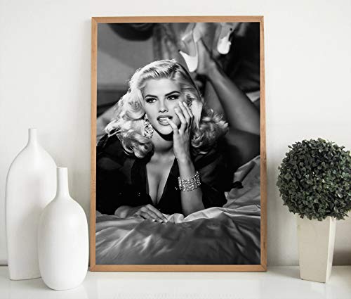 Wall Decor Anna Nicole Smith Poster (13 x 19 Inches) | Ready to Frame for Office, Living Room, Dorm, Kids Room, Bedroom, Studio