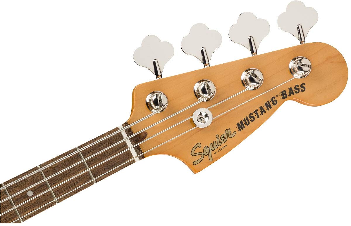 Squier Classic Vibe 60s Mustang Bass, Olympic White, Laurel Fingerboard