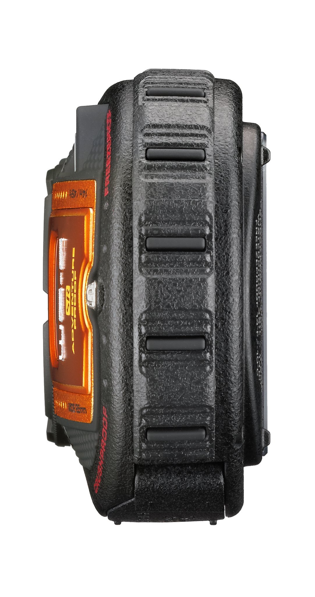 Ricoh 16 Waterproof Underwater Digital Camera Hybrid with 3" LCD, Orange (WG-5 GPS)