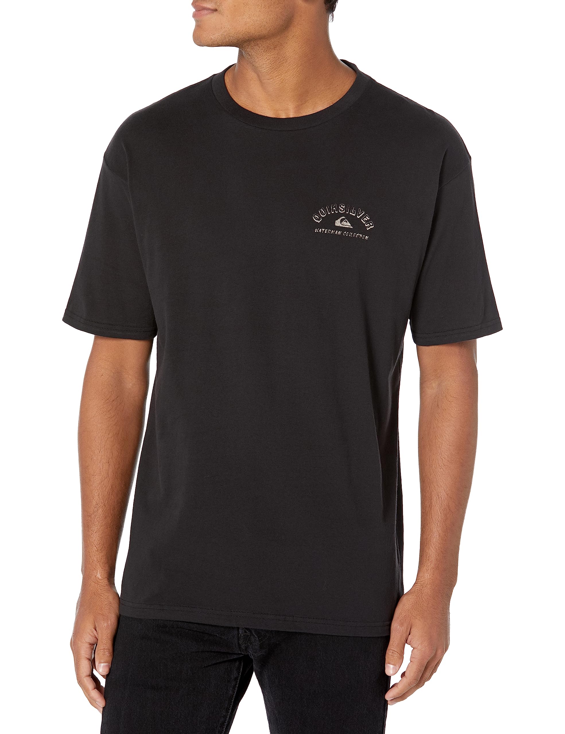 Quiksilver Men's Bottled Up Tee Shirt, Black 233