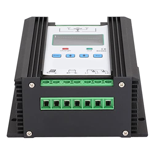 Wind Solar Hybrid Regulator, Wind Solar Blending Controller Digital Intelligent Control Wind Solar Regulator LCD, Renewable Energy Controllers