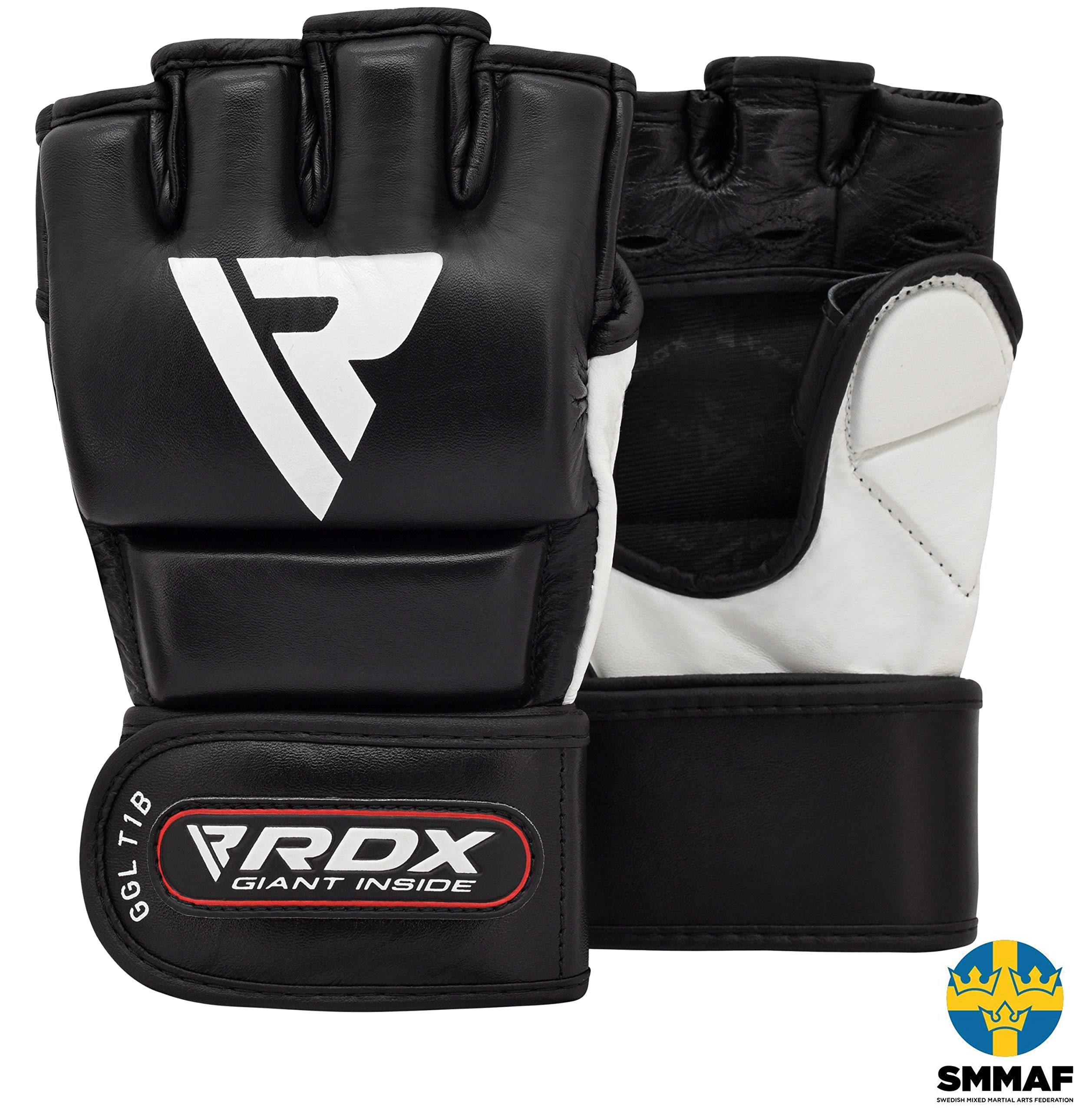 RDX All Season Grappling Glove 7 Oz Tgx-4B (Black, Small)