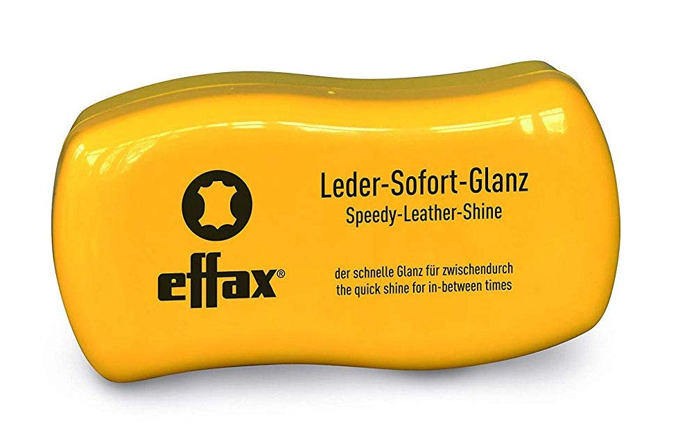 Swiss Effax Leather Combi+ Spray Cleaner 16 oz with Bonus Shine Sponge Buff Bar