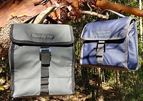 Sturdy Pal Temporarily unavailable - check back soon! Get your Insulated Foldable and Adjustable Size Heavy-Duty Leak Proof Lunch Bag for Men & Women with Utensil Zip Pouch