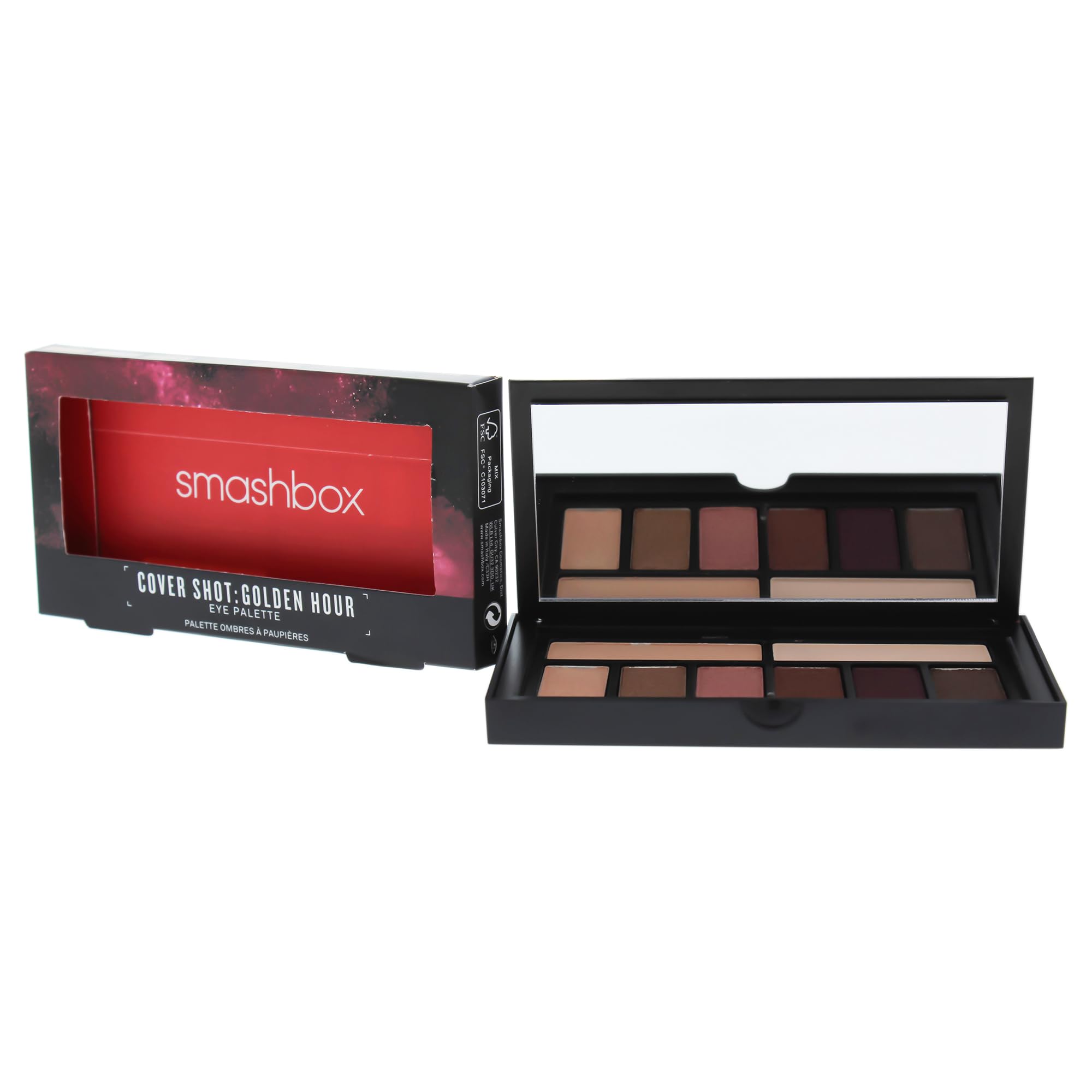 Smashbox Cover Shot Eye Palette - Golden Hour for Women - 0.27 oz Eye Shadow
