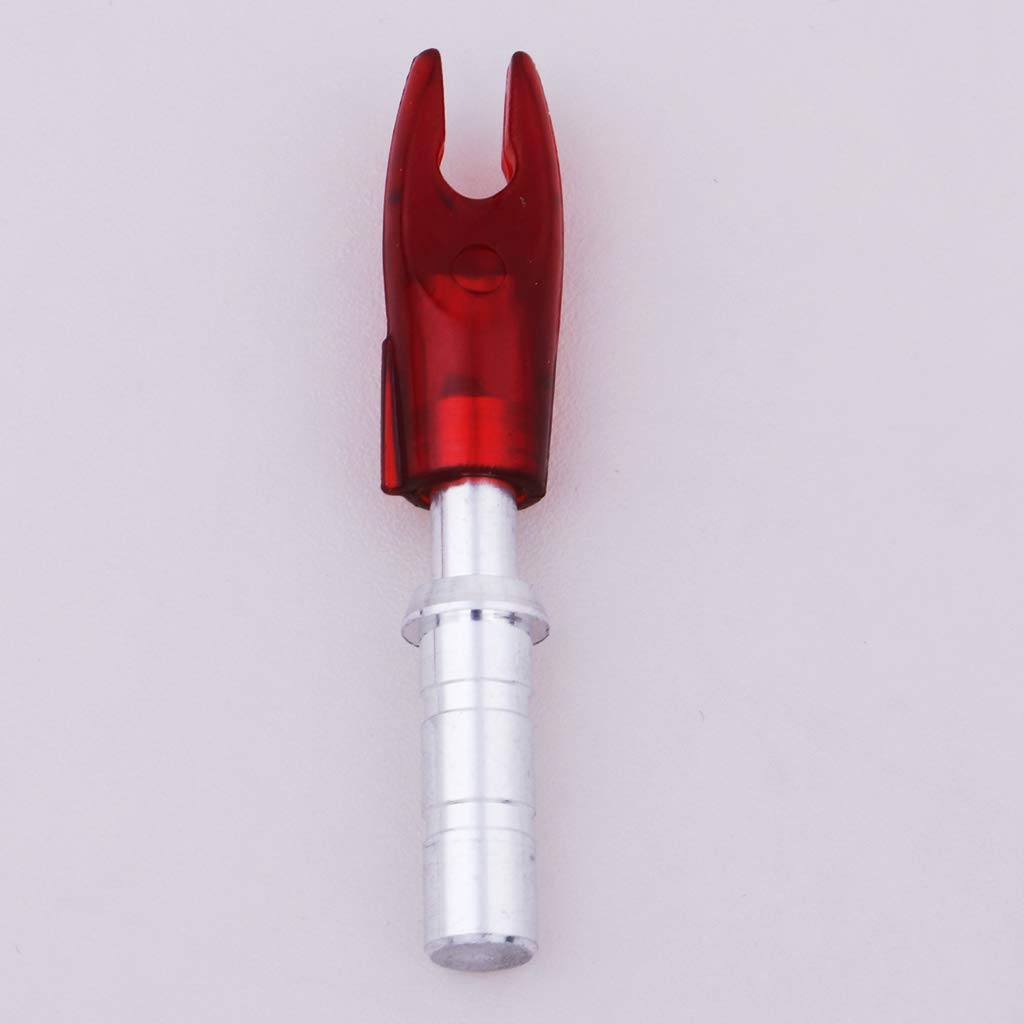 TOOYFUL 12pcs Colorful Plastic Precision Notches for Pin 4.2mm, Red