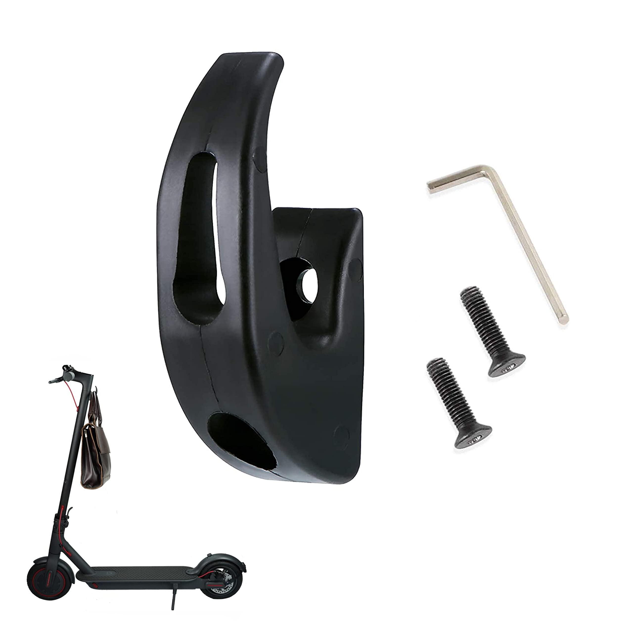 Tinke Electric Scooter Front Claw Hanger Plastic Carrying Hook Storage Bag Hook Compatible for Xiaomi M365/Pro 1S