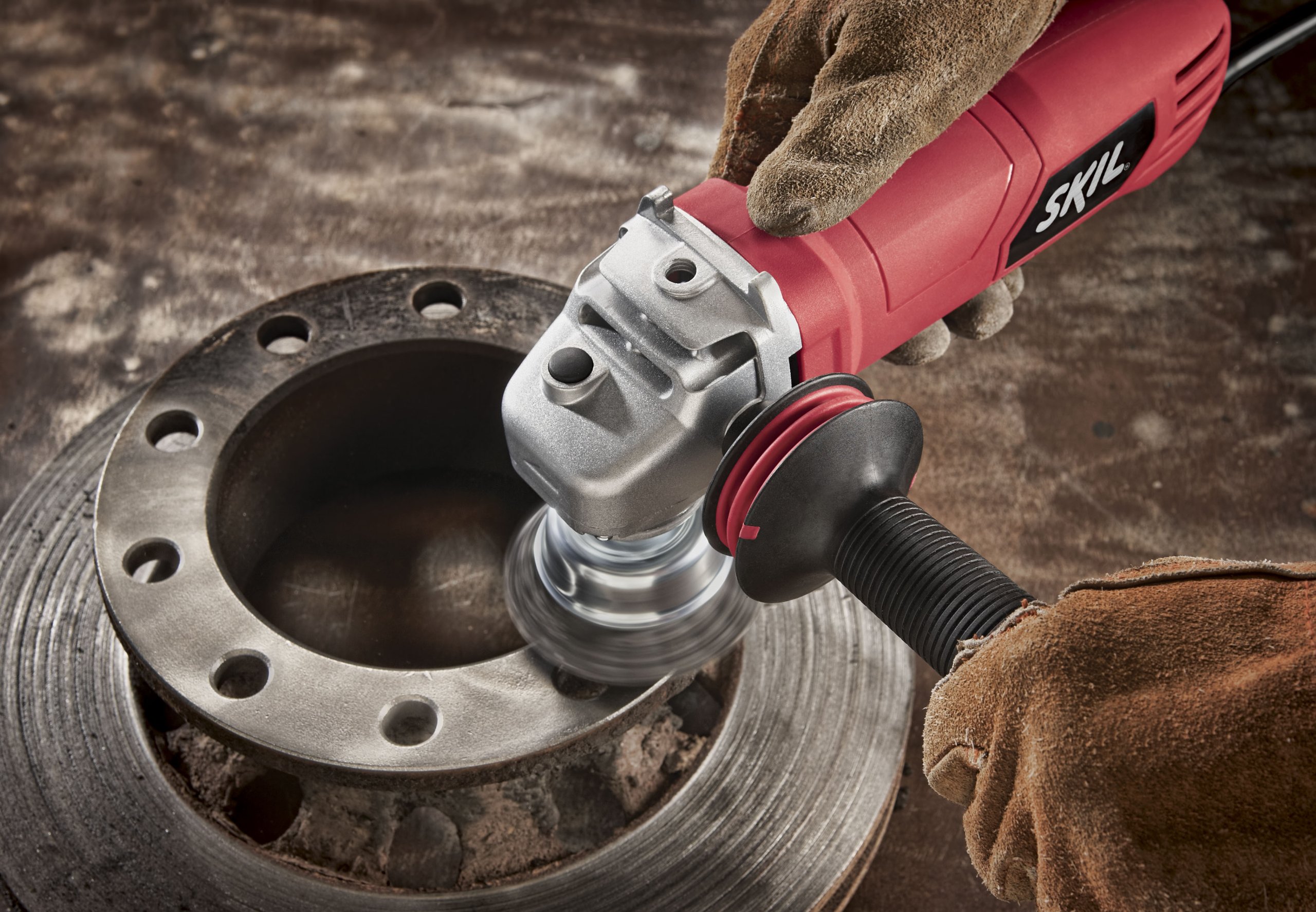 SKIL 9296-01 7.5-Amp 4-1/2-Inch Paddle Switch Angle Grinder