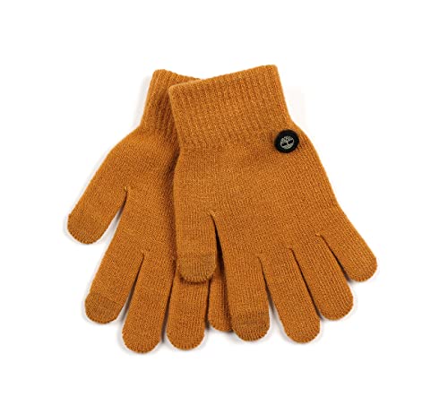 Timberland Men's 2 Pack Magic Gloves with Touchscreen Technology, Wheat, One Size