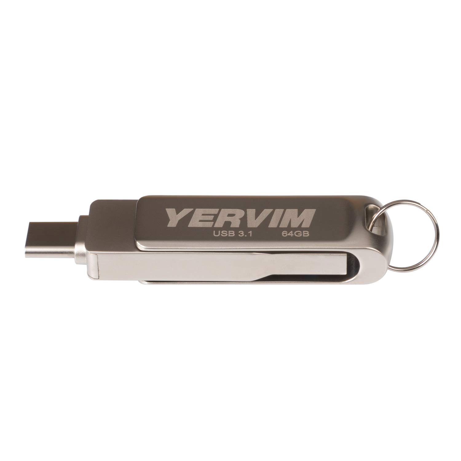YERVIM 64GB USB 3.1 Flash Drive with OTG Function and Type-C Port for Android Smartphones Tablets MacBook …