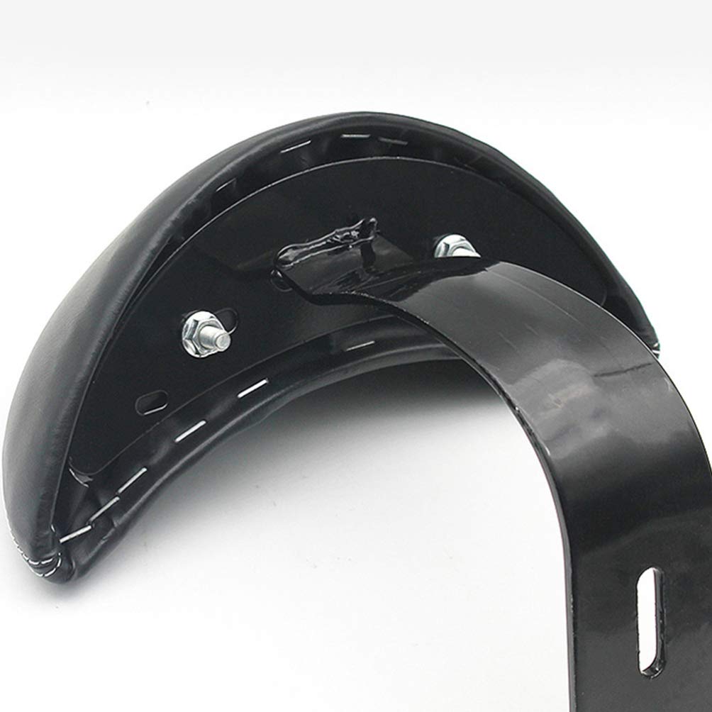 VOSAREA E-Bike Backrest Durable Black Backrest Saddle Cushion Back Support for E-Bike Electric Bike