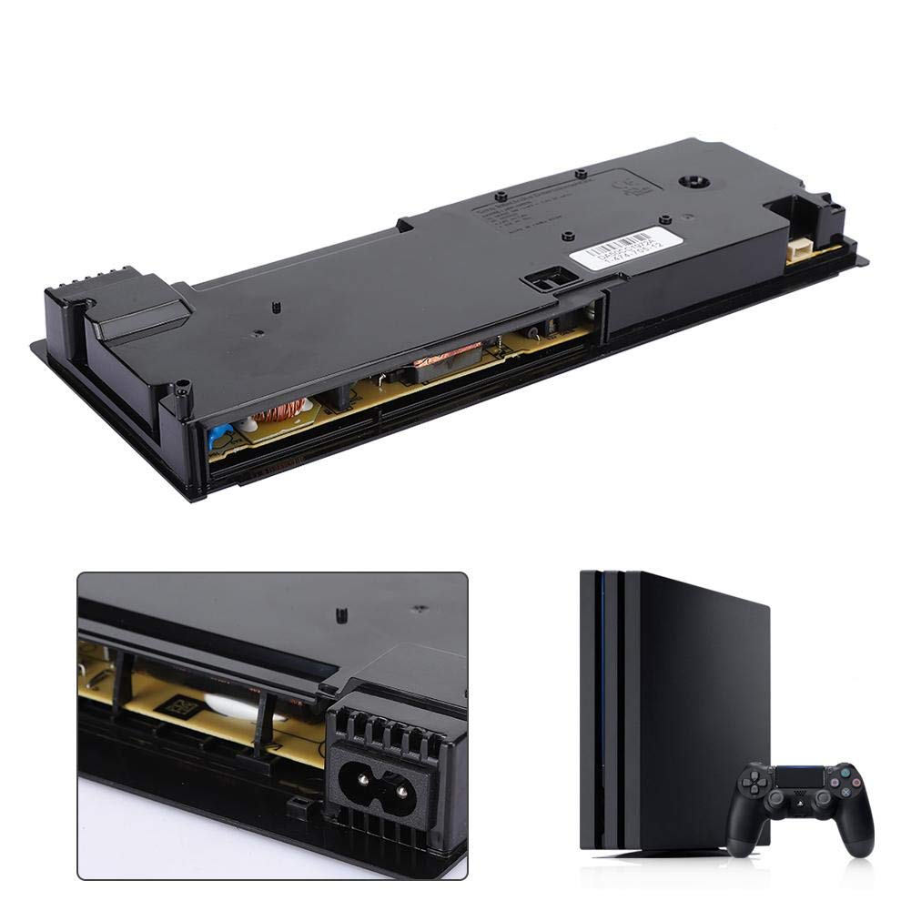 T angxi PS4 Slim Power Supply Unit, ADP-160CR Power Supply Battery Unit Replacement Game Console Power Adapter for PS4 Slim 2000(Black)