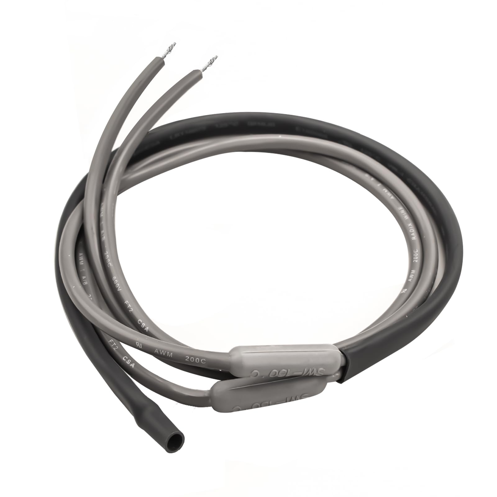 SH502 Drain Heater Wire for Supco - 7/16 Inch Heater Tip 32 Inches Long 120V 15W, Fit for Samsung and Most Refrigerator Heater