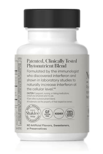 Shaklee - NutriFeron® Immune-Boosting Botanical Blend - Developed by Renowned Immunologist - Promotes Healthy Immune Function with Interferon-Boosting Ingredients - Contains Zinc - 60 Caplets