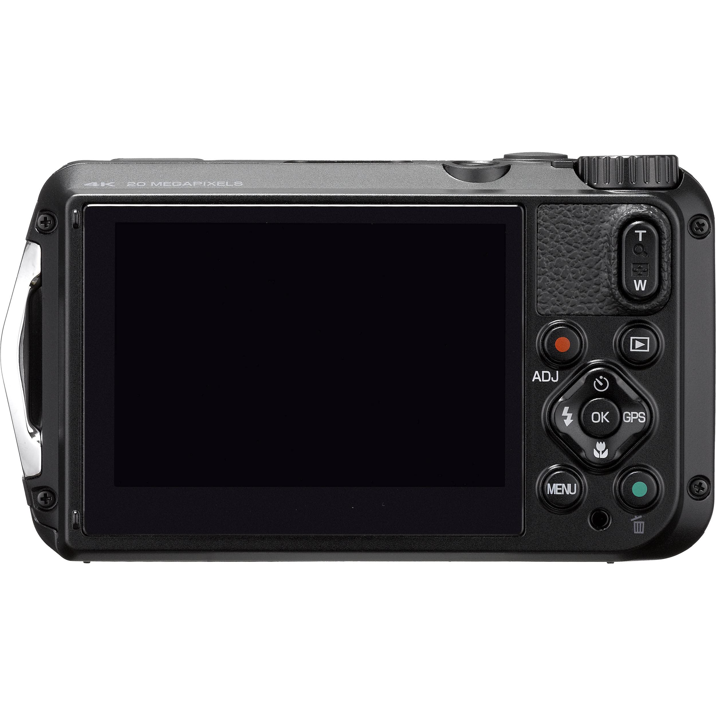 Ultimaxx Essential Bundle + Ricoh WG-6 Digital Camera (Black) + SanDisk 64GB Extreme Pro SDXC, Floating Wrist Strap, 6.5β Tabletop Tripod, High Speed Memory Card Reader & More (19pc Bundle)