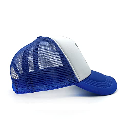 Waldeal Boys' I Love Garbage Truck Trucker Hat Trash Baseball Mesh Cap RoyalBlue