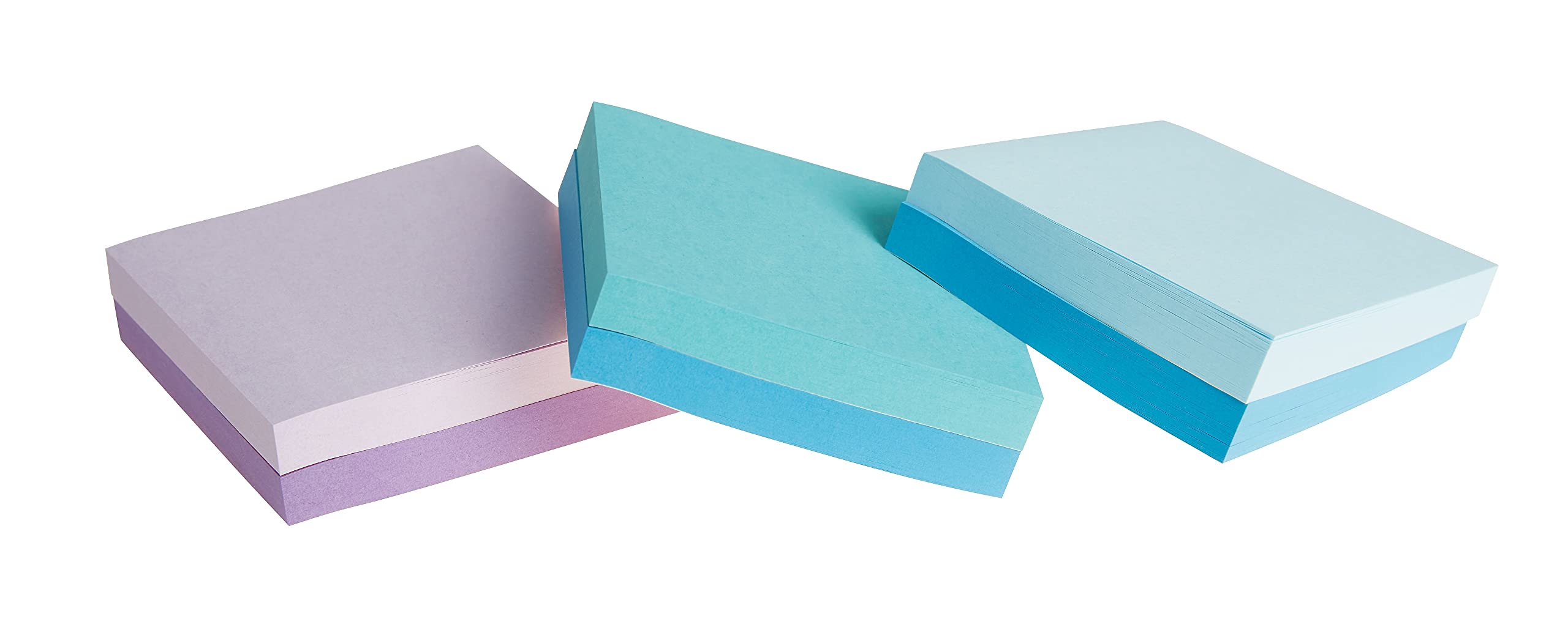 Staples 24295899 Stickies Notes 3-Inch x 3-Inch Watercolor 100 Sh./Pad 24 Pads/PK (52227)