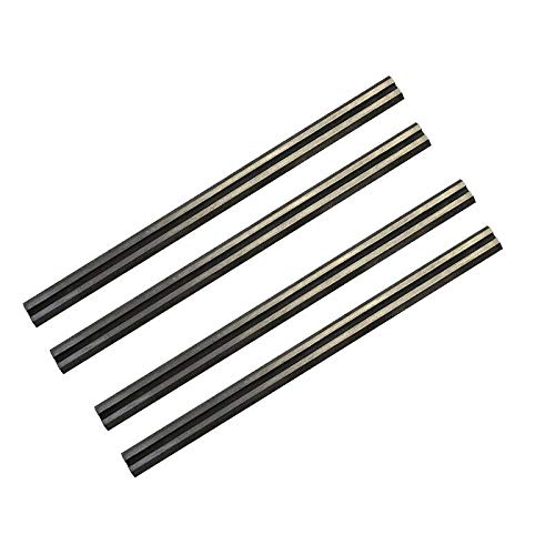 Xcalibur Tooling 3-1/4" Planer Blades HSS reversible Compatible with Bosch Black and Decker DeWalt set of 4