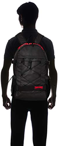 THRASHER(スラッシャー) Skateboarding, BKRD_Black Red
