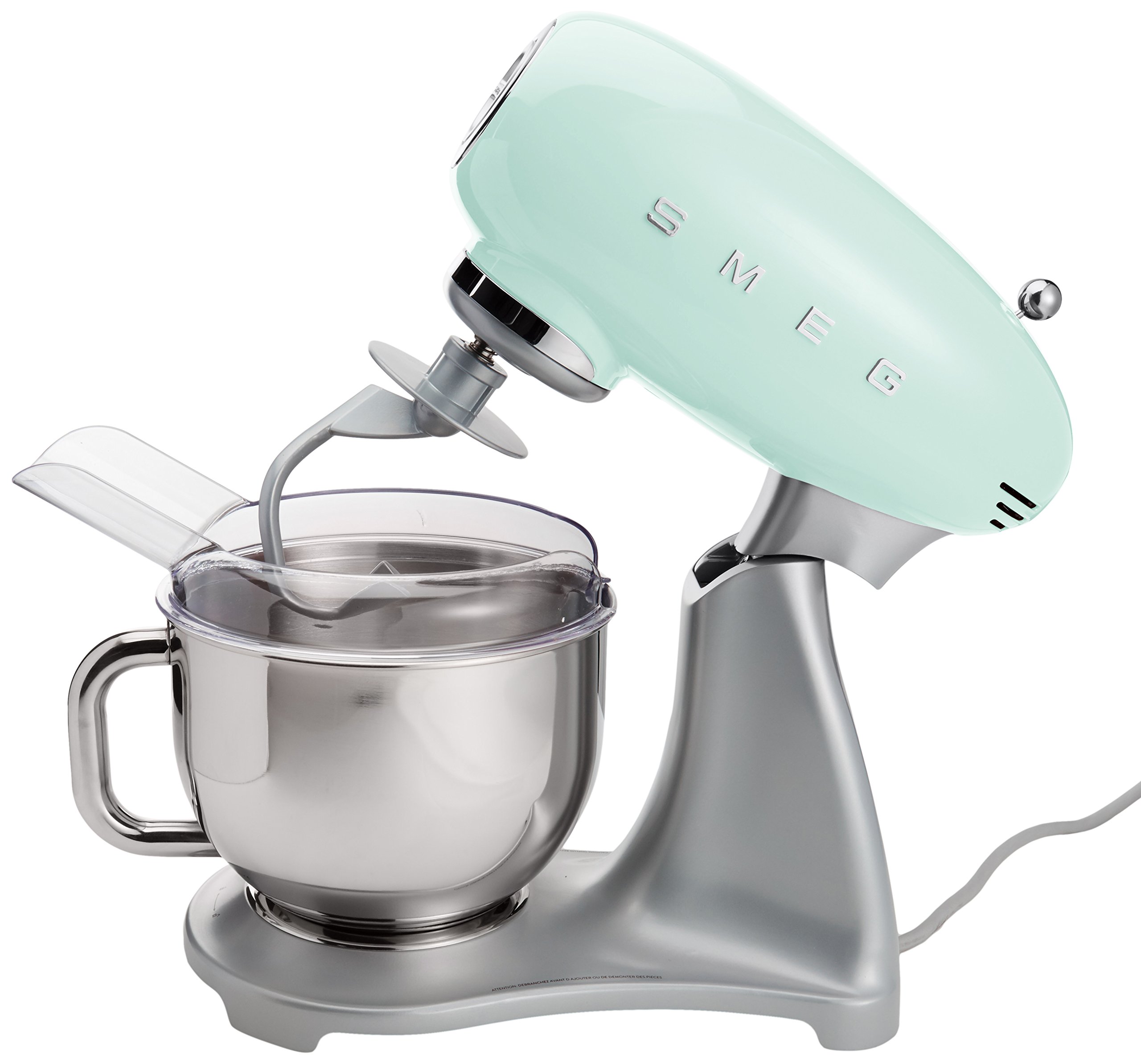 Smeg SMF01PGUS Stand Mixer, Pastel Green
