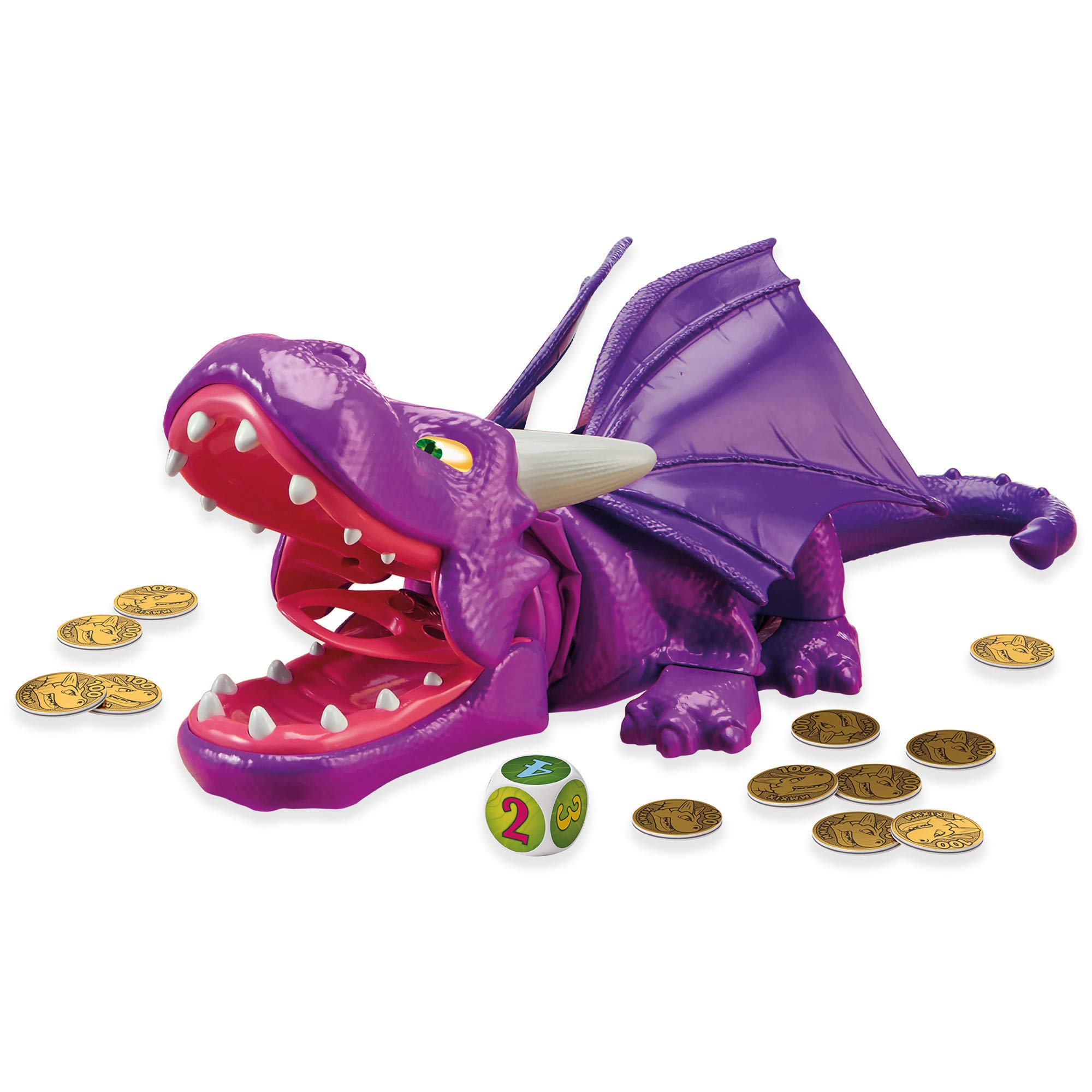 TOMY Snap Dragon Action Board Game for Kids, Family Board Games, Multicolor, 4 Years and Up