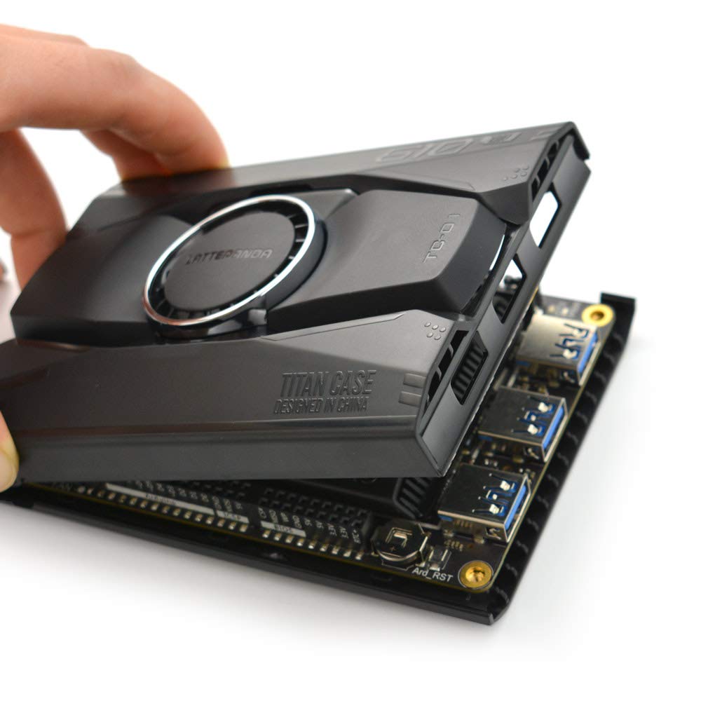 Titan Case for LattePanda 2 Alpha&Delta (NOT Compatible with LattePanda 3 Delta 864)