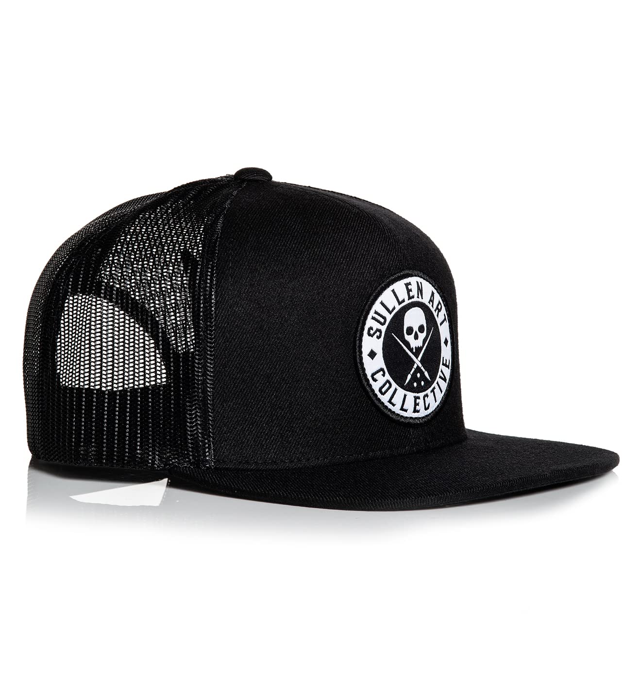 Sullen Badge of Honor BOH Mesh Back Snapback Tattoo Lifestyle Hat - Black