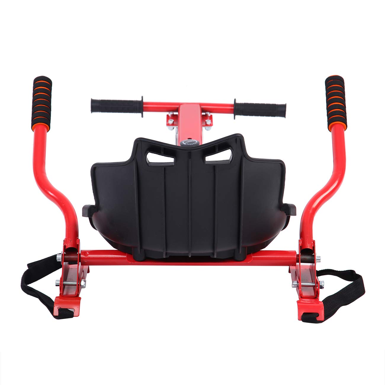 Yunge Red Adjustable Balance Car Two-Wheeled Bracket, for Adjustable All Heights All Ages Self Balancing Scooter, Compatible with All Hoverboards Transform Scooter Into Hoverkart Go-Kart