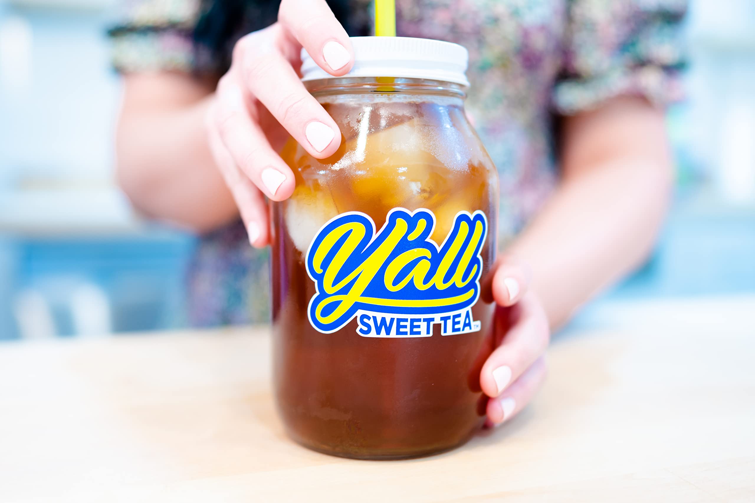 Y'all Sweet Tea - Pack of 10 Perfect Batch Tea Bags - One Gallon Size (Caffeinated)