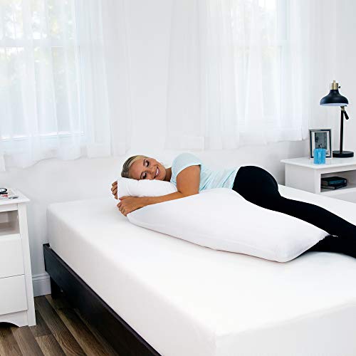 Soft-Tex SofLOFT Body Pillow, 20" x 54", White