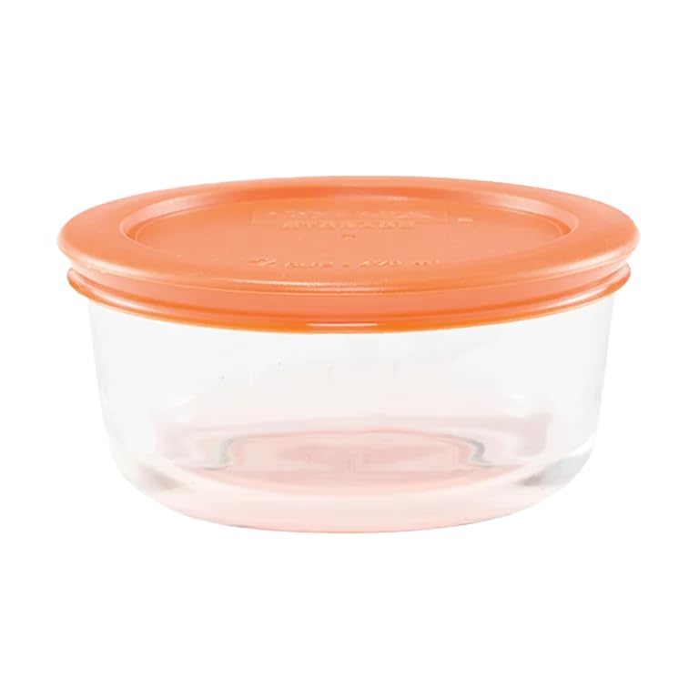 Utensilux Bundle Pyrex 8 Peice Round Bundle 4 Glass Storage Containers With Lids, 7-cup, 4-cup, 2-cup, & 1-cup Meal Prep Containers With Lid, Bpa-free Lid, Dishwasher