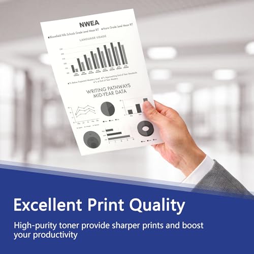 TN660 Toner Cartridge Replacement for Brother TN 660 TN-660 High Yield to use with HL-L2380DW HL-L2320D HL-L2340DW DCP-L2540DW MFC-L2700DW MFC-L2720DW Printer (Black, 4 Pack)