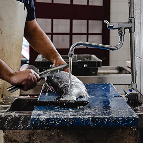 zhuohai Fish Scaler, 304 Stainless Steel Fish Scaler Remover, Sawtooth Fish Descaler Tool for Family Kitchen, Seafood Markets