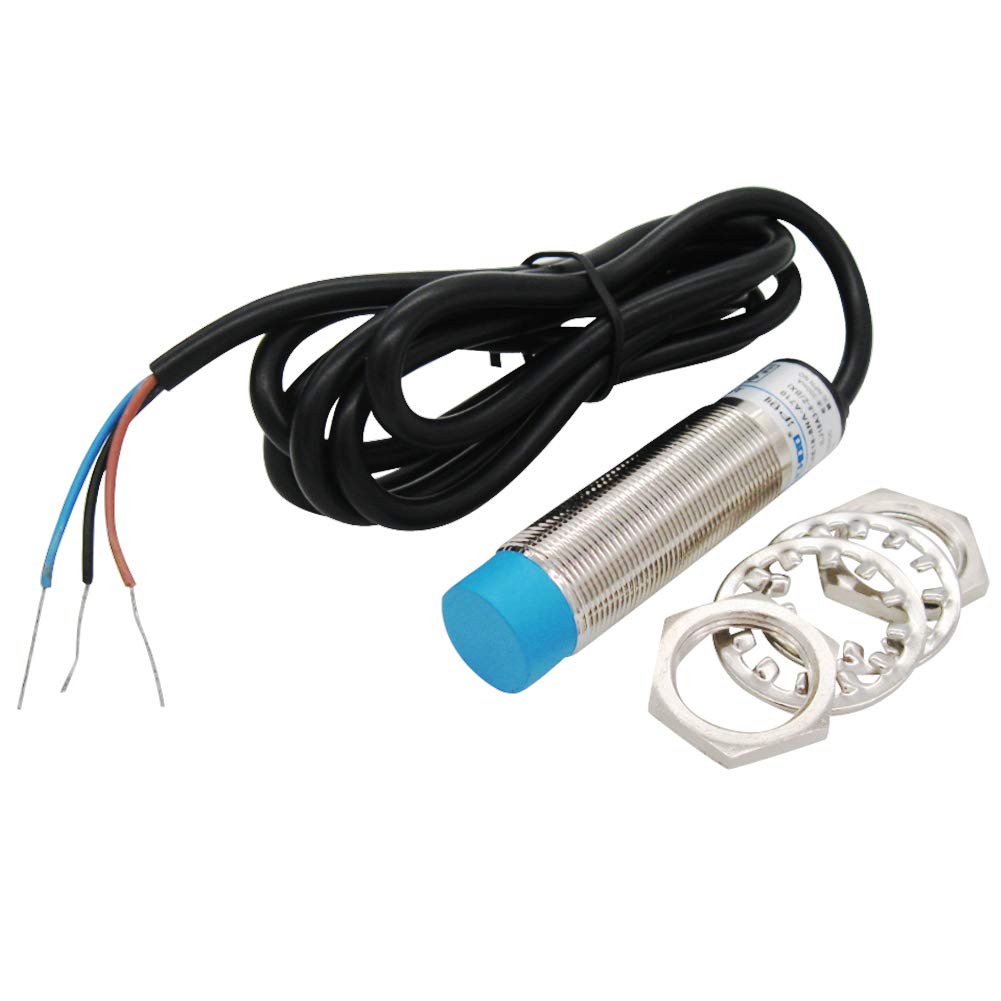 Twidec /M18 Approach Sensor Inductive Proximity Switch PNP NC DC 6-36V, 8mm Detecting Distance LJ18A3-8-Z/AY