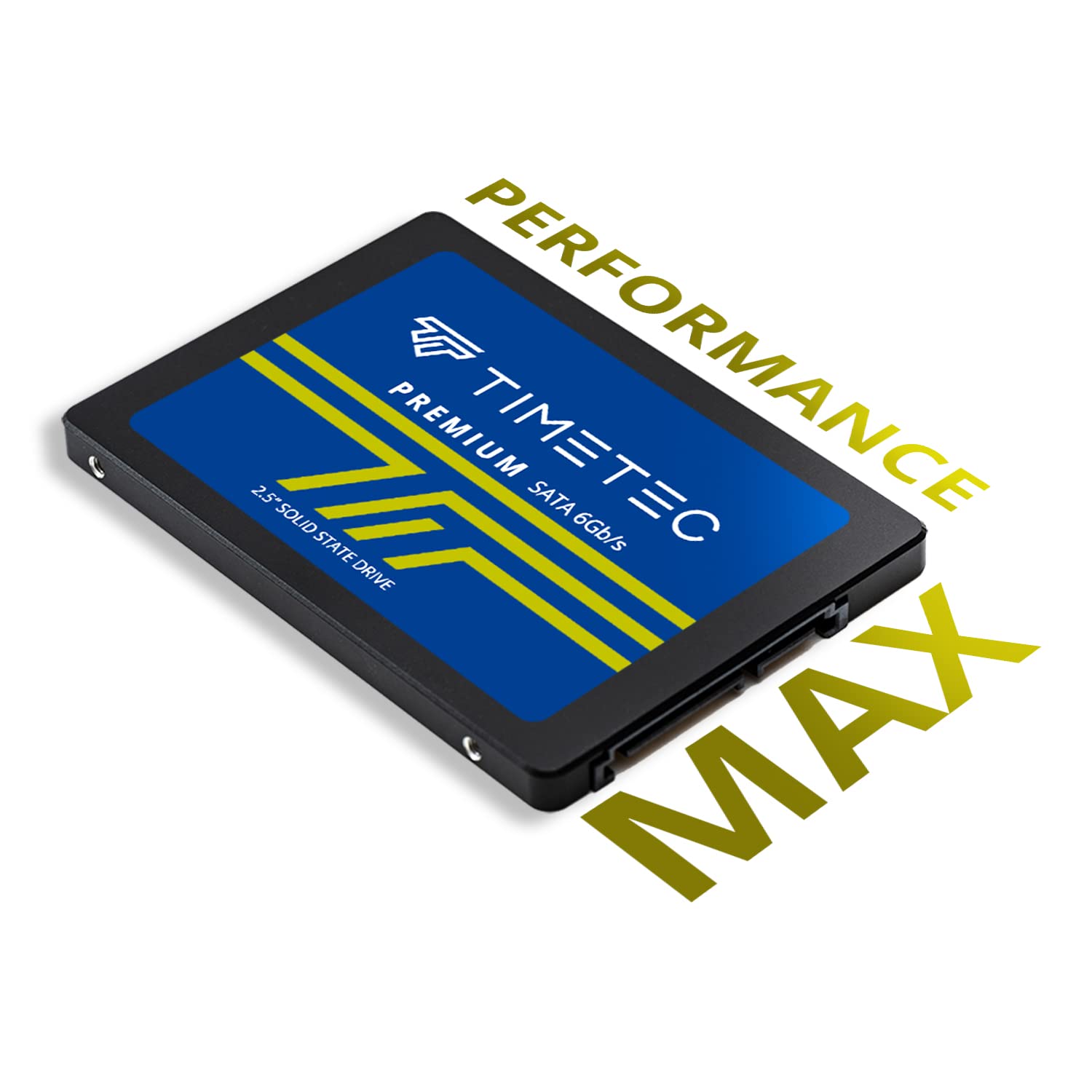 Timetec 256GB SSD 3D NAND SATA III 6Gb/s 2.5 Inch 7mm (0.28") Read Speed Up to 550 MB/s SLC Cache Performance Boost Internal Solid State Drive for PC Computer Desktop and Laptop (256GB)