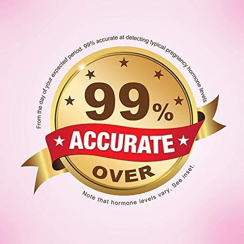 WITSUN Pregnancy Test Early 10Pack Home First Pregnancy Test Urine Fast Results HCG 99% Accurate Testing (Pink)