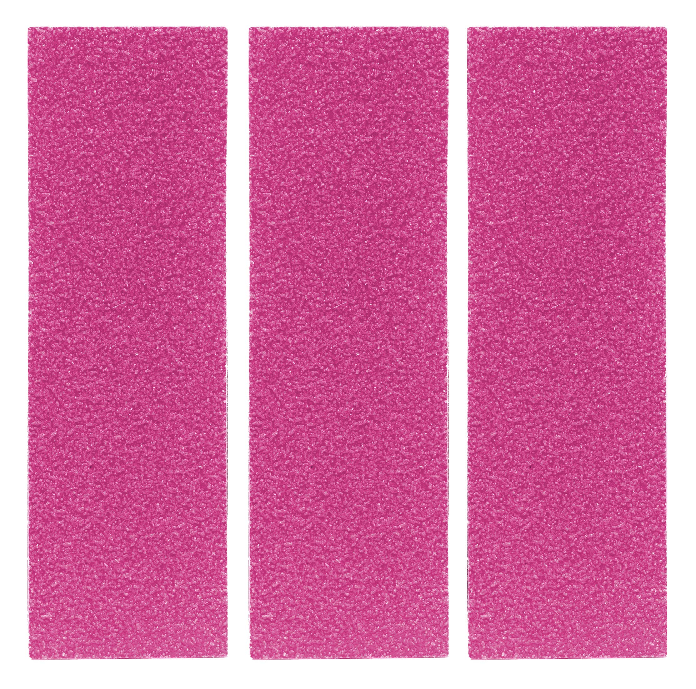 Teak Tuning 3PK Premium Fingerboard Skate Grip Tape, Pink Edition - 114mm x 38mm - Set of 3 Sheets - Adhesive Backing
