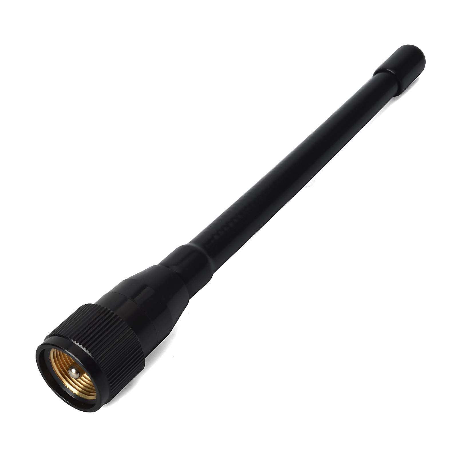 UAYESOK VHF Marine Antenna 159V Stubby Boat Antenna PL259 Connector W/16.4ft RG-58 coaxial cable, L-Mount Bracket