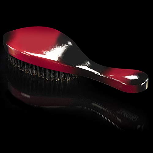 Torino Pro Wave Brushes By Brush King #84- Medium Firm Curve brush - Great 360 waves brush for Wolfing